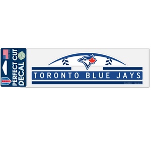 Toronto Blue Jays - 3x10 Die Cut Decal at Sticker Shoppe