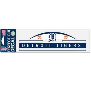 Detroit Tigers - 3x10 Die Cut Decal at Sticker Shoppe