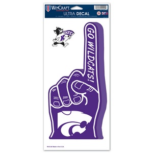 Kansas State University Wildcats - Finger Ultra Decal 2 Pack at Sticker ...