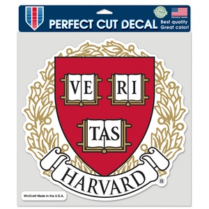 Harvard College Crimson - 8x8 Full Color Die Cut Decal at Sticker Shoppe