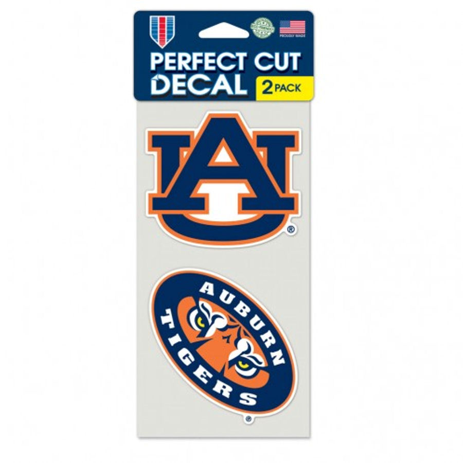 Auburn University Tigers - Set of Two 4x4 Die Cut Decals at Sticker Shoppe