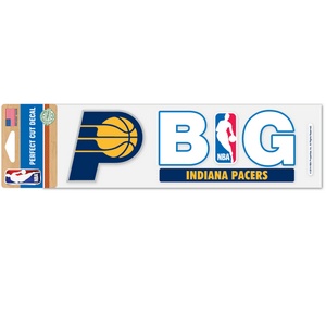 Big Indiana Pacers NBA - 3x10 Die Cut Decal at Sticker Shoppe