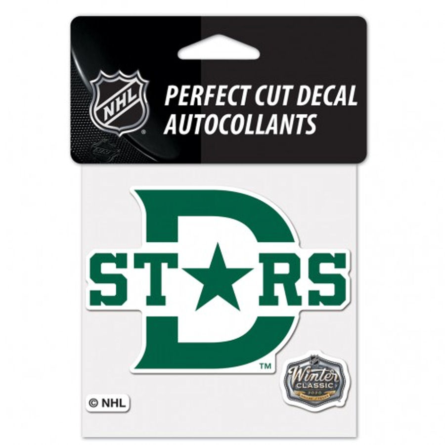 Dallas Stars 2020 Winter Classic - 4x4 Die Cut Decal at Sticker Shoppe