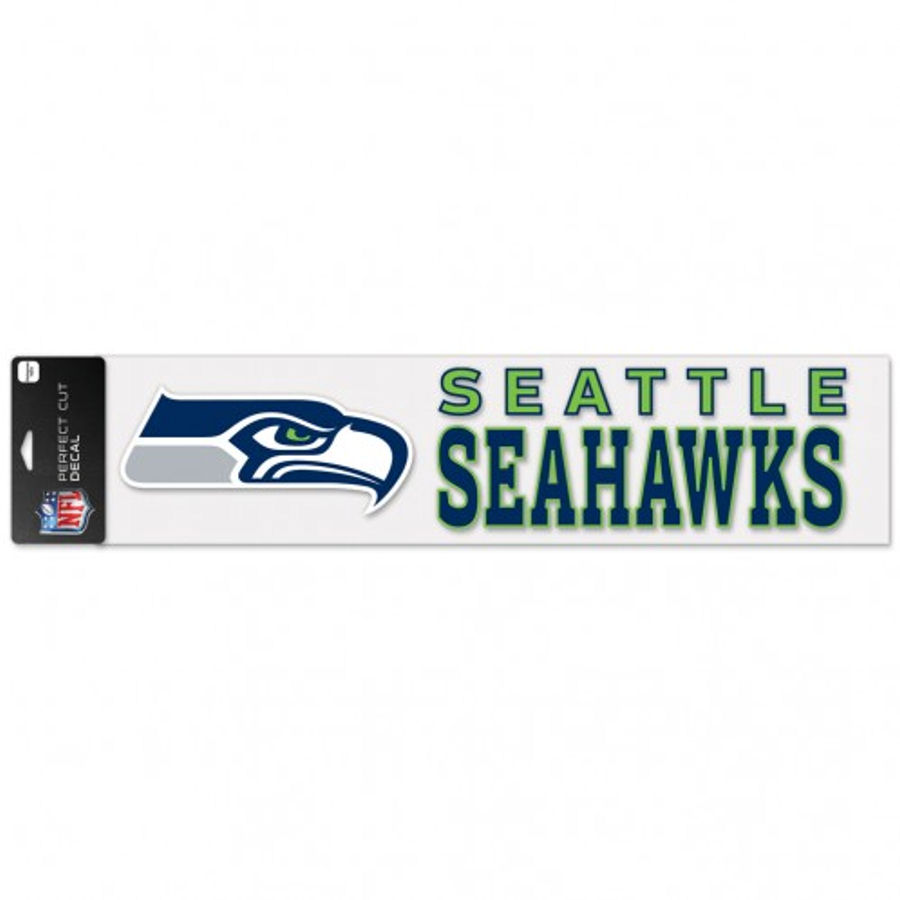 Seattle Seahawks - 4x17 Die Cut Decal at Sticker Shoppe