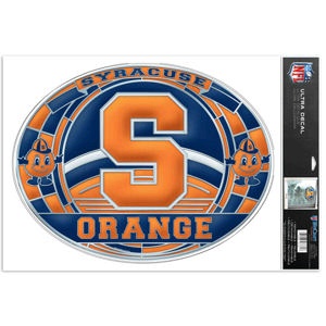 Syracuse University Orange - Stained Glass 11x17 Ultra Decal at Sticker ...