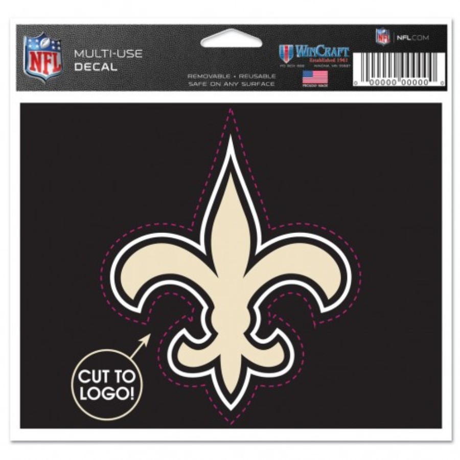 New Orleans Saints - 4.5x5.75 Die Cut Ultra Decal at Sticker Shoppe