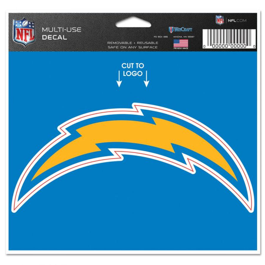 Los Angeles Chargers 2020 Logo - 4.5x5.75 Die Cut Ultra Decal at ...