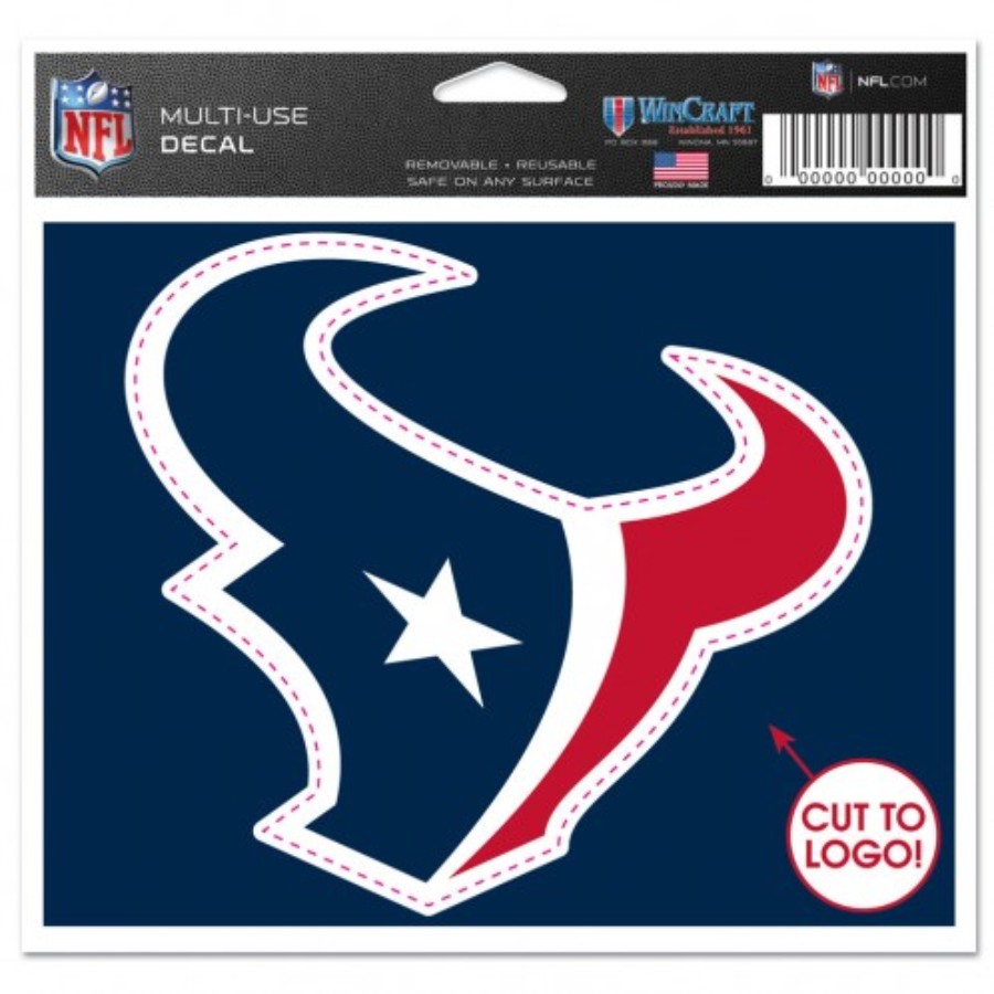 Houston Texans - 4.5x5.75 Die Cut Ultra Decal at Sticker Shoppe