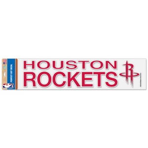 Houston Rockets - 4x16 Die Cut Decal at Sticker Shoppe