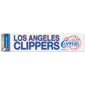 Los Angeles Clippers - 4x16 Die Cut Decal at Sticker Shoppe