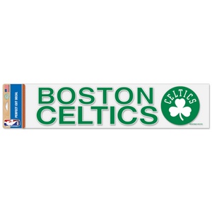Boston Celtics - 4x16 Die Cut Decal at Sticker Shoppe