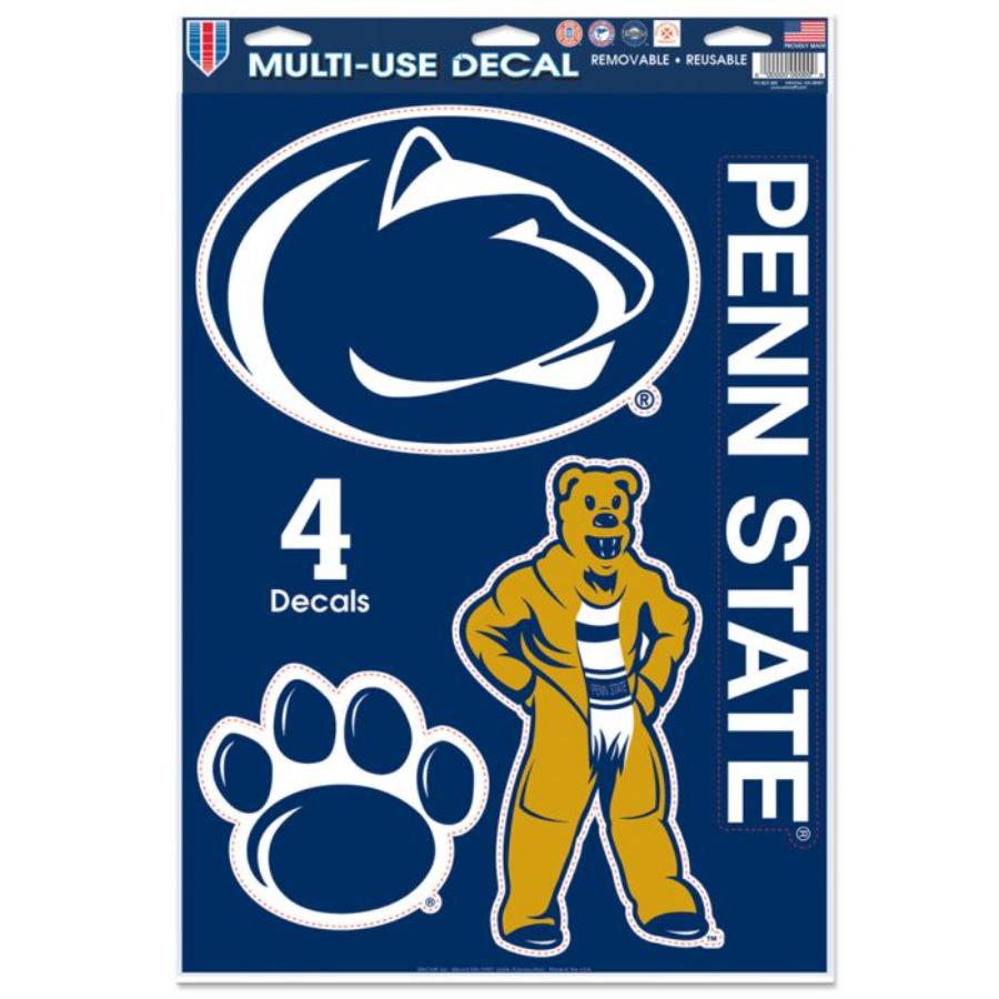 Penn State University Nittany Lions - Set Of 4 Ultra Decals at Sticker ...