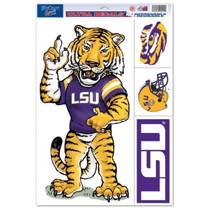 Louisiana State University LSU Tigers - Set of 4 Ultra Decals at ...