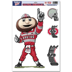 Ohio State University Buckeyes - Set of 4 Ultra Decals at Sticker Shoppe