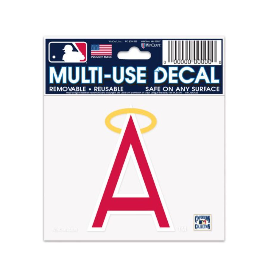 Los Angeles Angels Retro - 3x4 Multi Use Decal at Sticker Shoppe