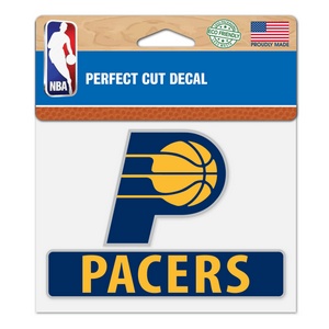 Indiana Pacers - 4x5 Die Cut Decal at Sticker Shoppe