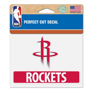 Houston Rockets - 4x5 Die Cut Decal at Sticker Shoppe