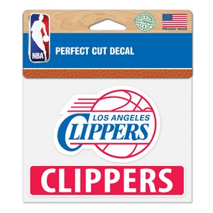 Los Angeles Clippers - 4x5 Die Cut Decal at Sticker Shoppe