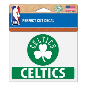 Boston Celtics - 4x5 Die Cut Decal at Sticker Shoppe