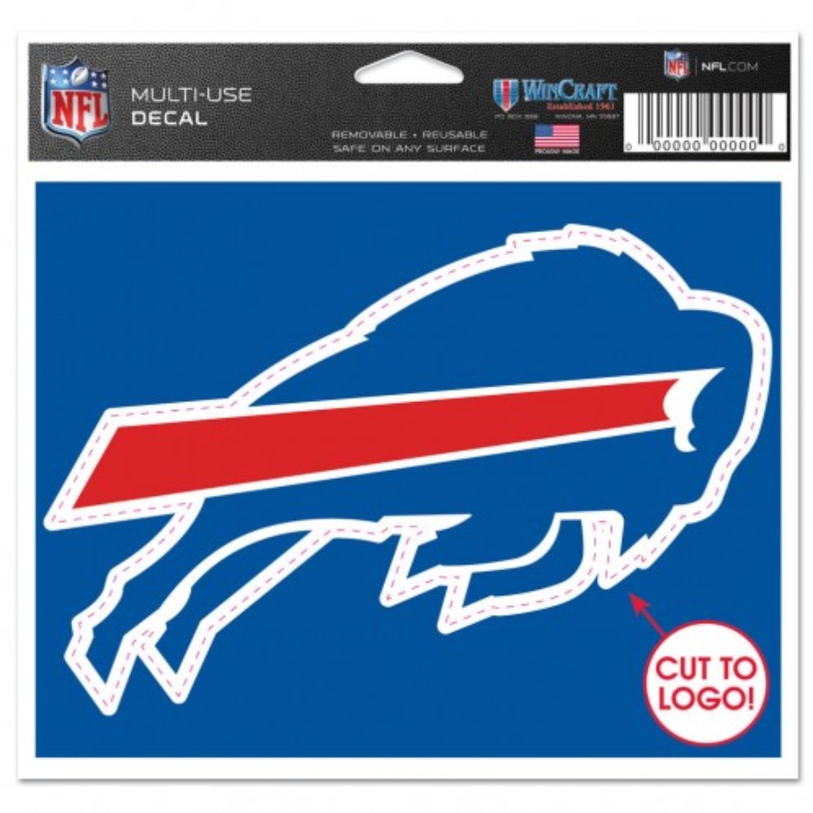 Buffalo Bills - 4.5x5.75 Die Cut Ultra Decal at Sticker Shoppe