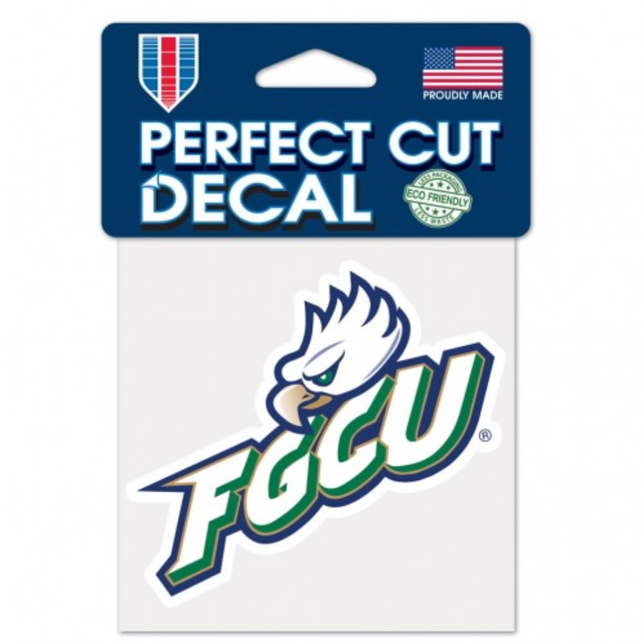 Florida Gulf Coast University Eagles - 4x4 Die Cut Decal at Sticker Shoppe