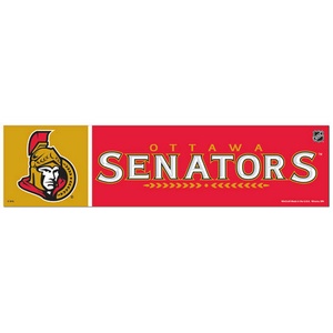 Ottawa Senators - 3x12 Bumper Sticker Strip at Sticker Shoppe
