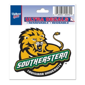 Southeastern Louisiana University Lions - 3x4 Ultra Decal at Sticker Shoppe
