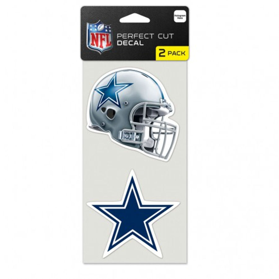 Dallas Cowboys - Set of Two 4x4 Die Cut Decals at Sticker Shoppe