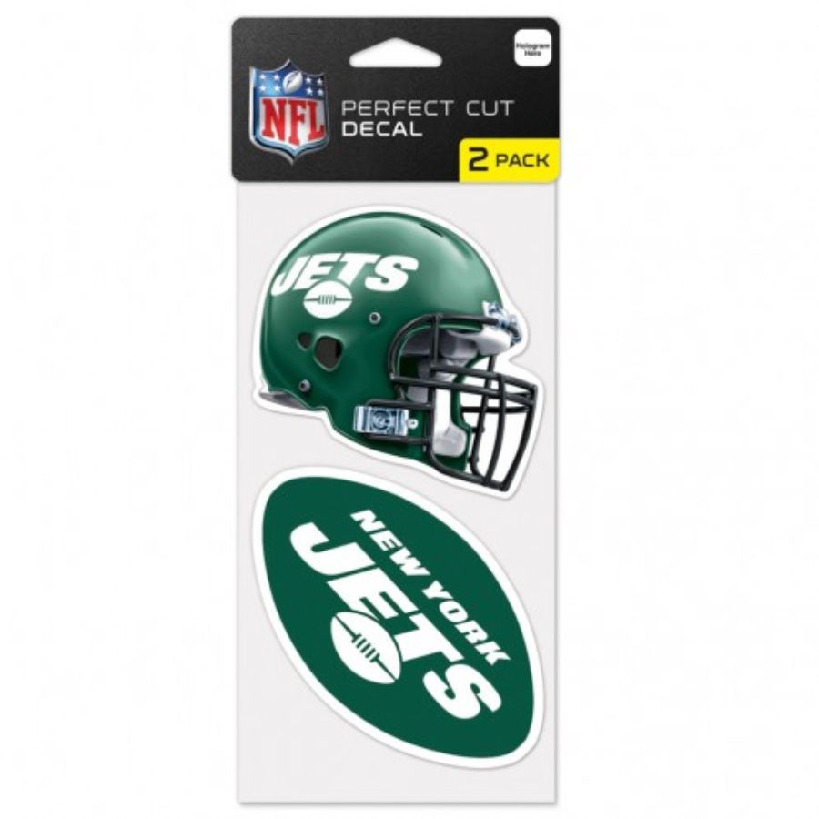 New York Jets - Set of Two 4x4 Die Cut Decals at Sticker Shoppe