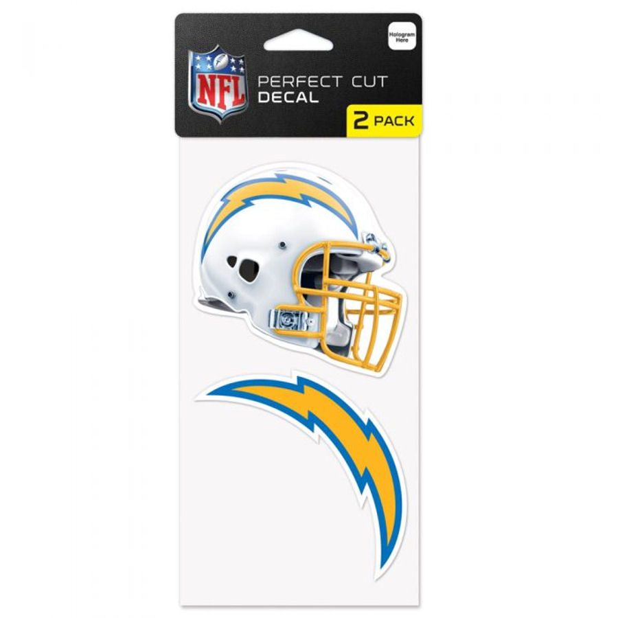 Los Angeles Chargers 2020 Logo - Set of Two 4x4 Die Cut Decals at ...