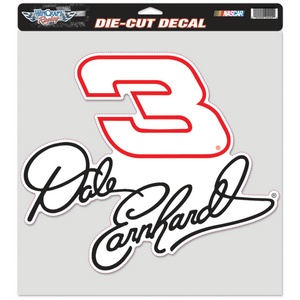 Dale Earnhardt #3 - 12x12 Die Cut Decal at Sticker Shoppe