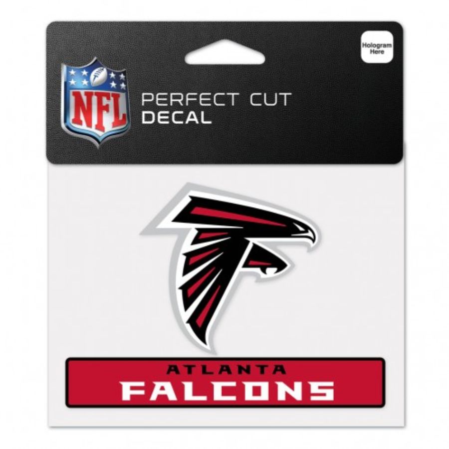 Atlanta Falcons - 4x5 Die Cut Decal at Sticker Shoppe