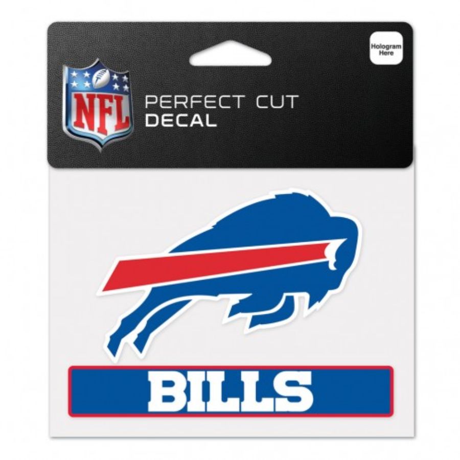 Buffalo Bills - 4x5 Die Cut Decal at Sticker Shoppe