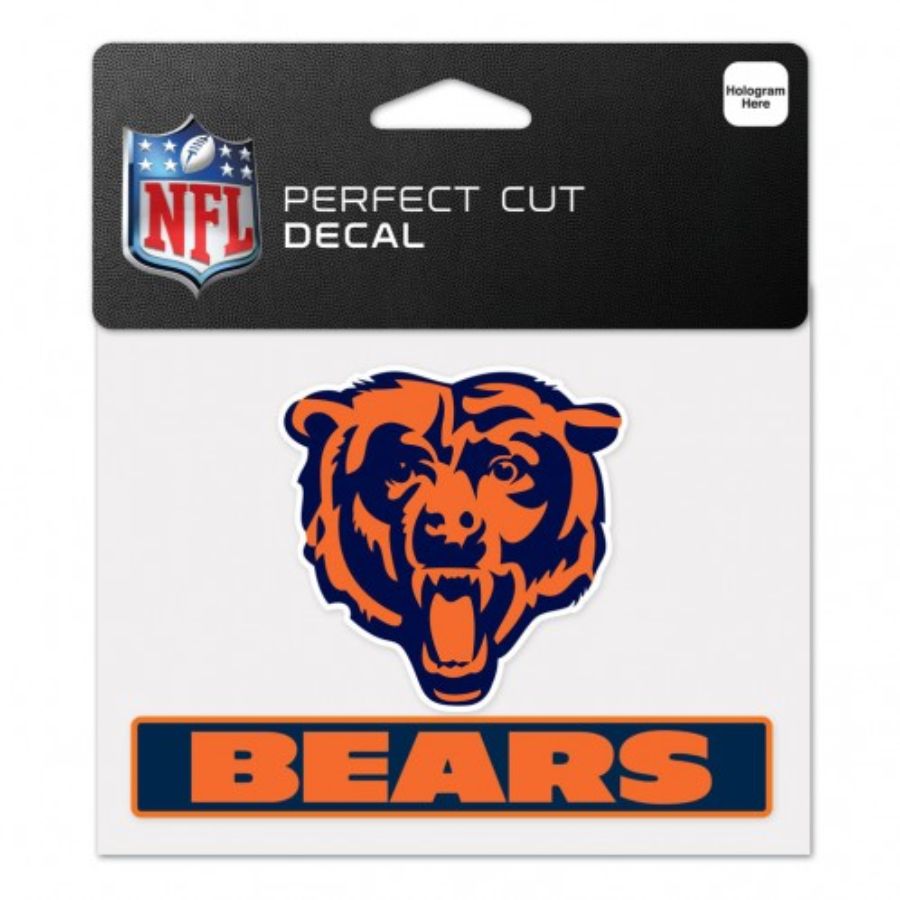 Chicago Bears - 4x5 Die Cut Decal at Sticker Shoppe