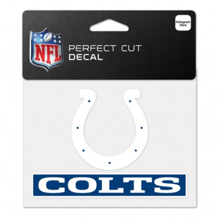 Indianapolis Colts - 4x5 Die Cut Decal at Sticker Shoppe