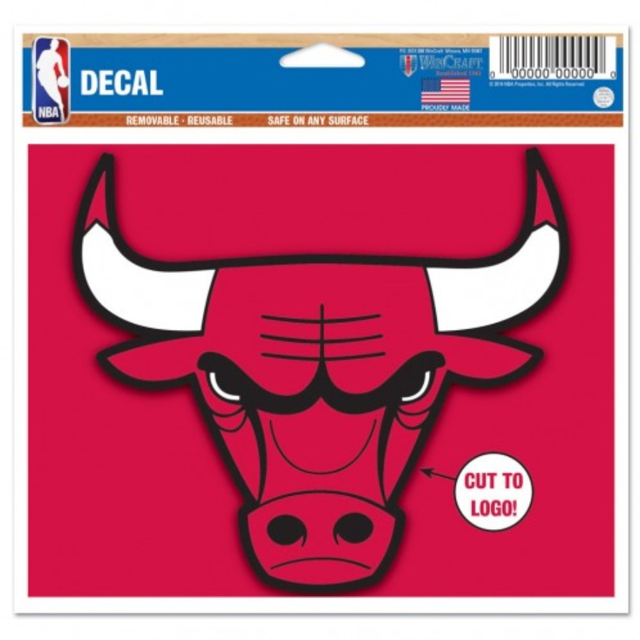Chicago Bulls - 4.5x5.75 Die Cut Ultra Decal at Sticker Shoppe