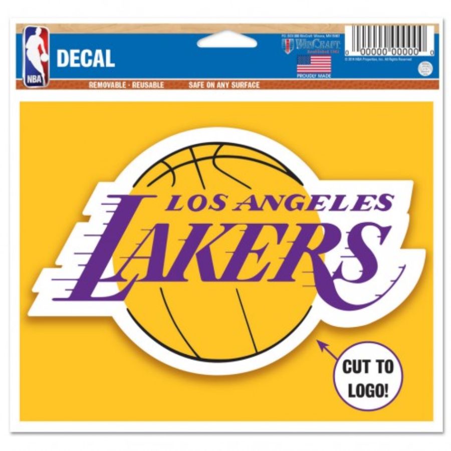 Los Angeles Lakers - 4.5x5.75 Die Cut Ultra Decal at Sticker Shoppe