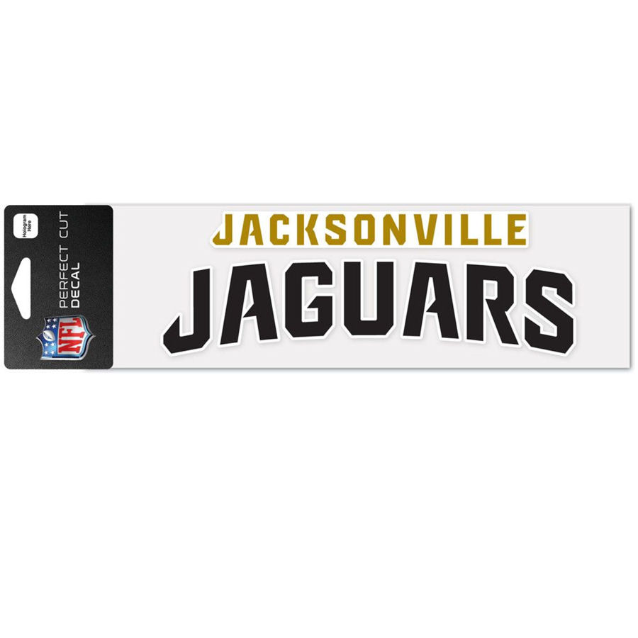 Property Of Jacksonville Jaguars - 3x10 Die Cut Decal at Sticker Shoppe