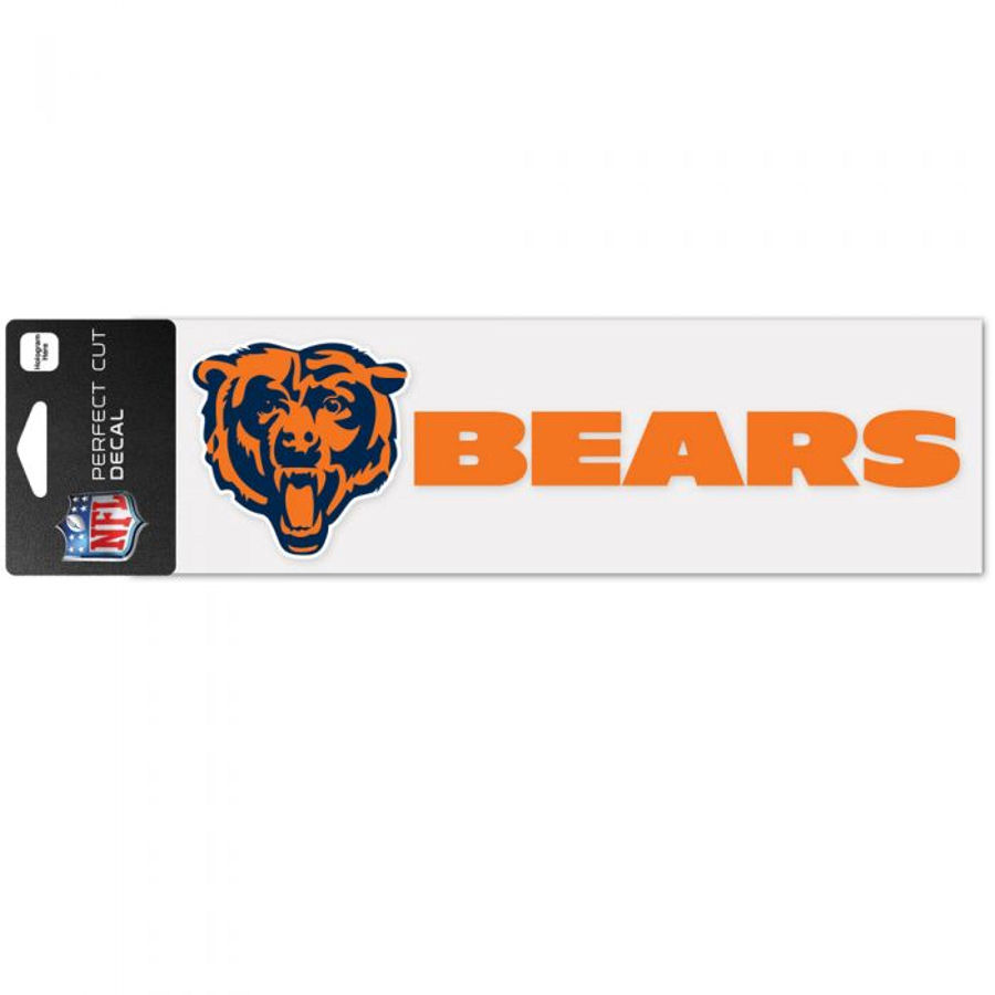 Chicago Bears - 3x10 Die Cut Decal at Sticker Shoppe