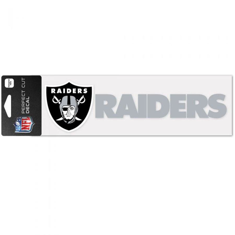 Las Vegas Raiders - 3x10 Die Cut Decal at Sticker Shoppe
