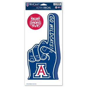 University Of Arizona Wildcats - Finger Ultra Decal 2 Pack at Sticker ...
