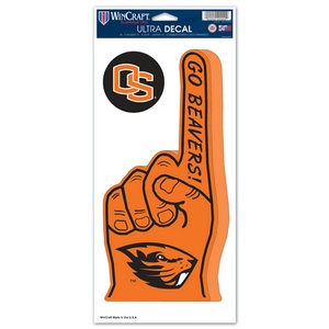 Oregon State University Beavers - Finger Ultra Decal 2 Pack at Sticker ...