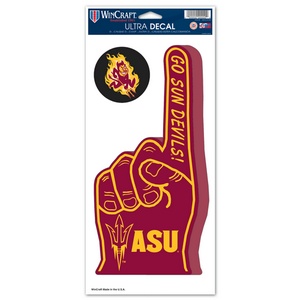 Arizona State University Sun Devils Trident Alumni - Finger Ultra Decal ...