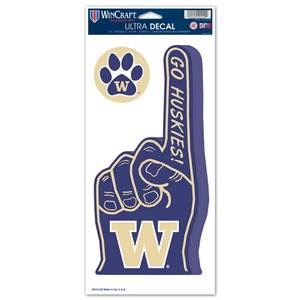University Of Washington Huskies - Finger Ultra Decal 2 Pack at Sticker ...
