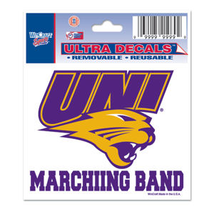 Northern Iowa University Panthers Marching Band - 3x4 Ultra Decal at ...