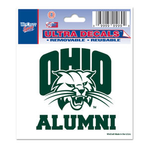 Ohio University Bobcats Alumni - 3x4 Ultra Decal at Sticker Shoppe