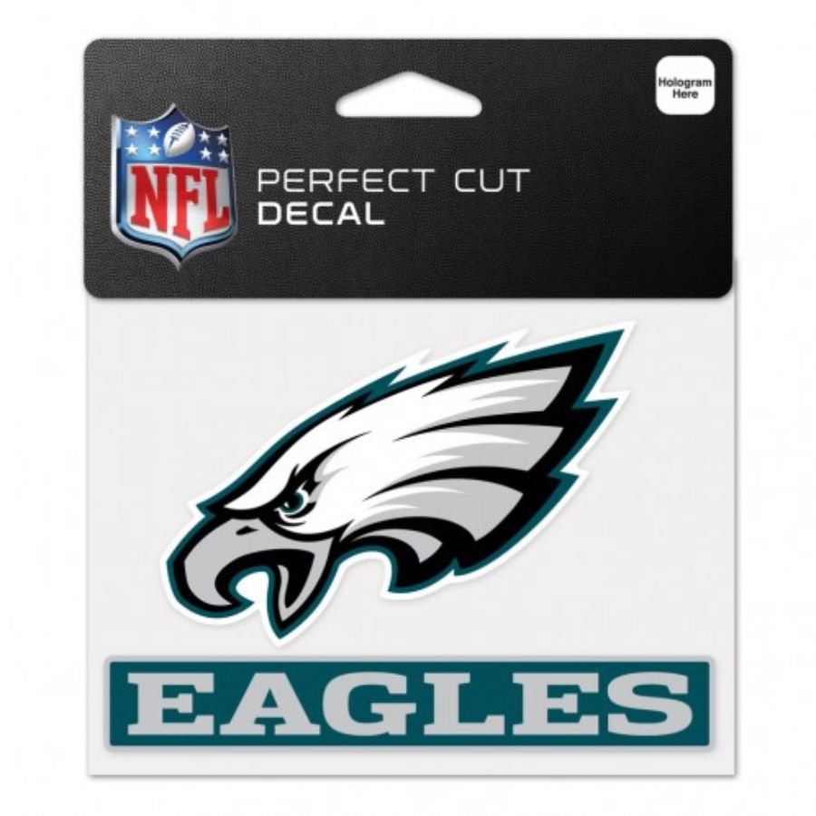 Philadelphia Eagles - 4x5 Die Cut Decal at Sticker Shoppe