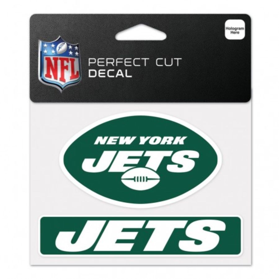 New York Jets - 4x5 Die Cut Decal at Sticker Shoppe