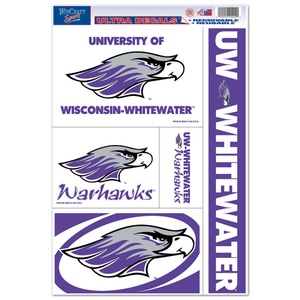 University Of Wisconsin-Whitewater Warhawks - Set of 5 Ultra Decals at ...