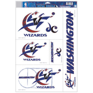 Washington Wizards - Set of 5 Ultra Decals at Sticker Shoppe